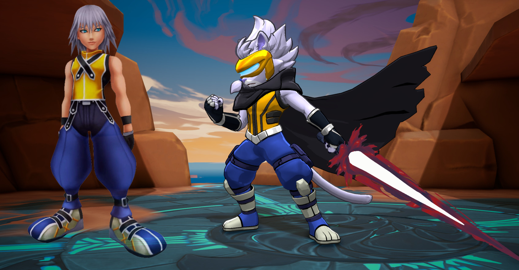 Kingdom Hearts: Riku Recolors Mod for Rivals of Aether II | ROA2 Mods
