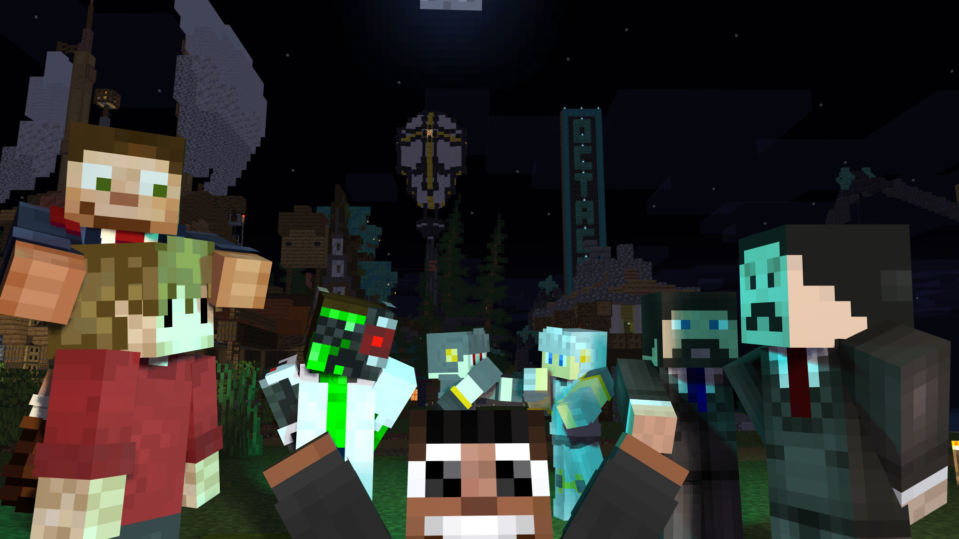 Hermitcraft Mod (DEMO) Mod for Friday Night Funkin' | FNF Mods