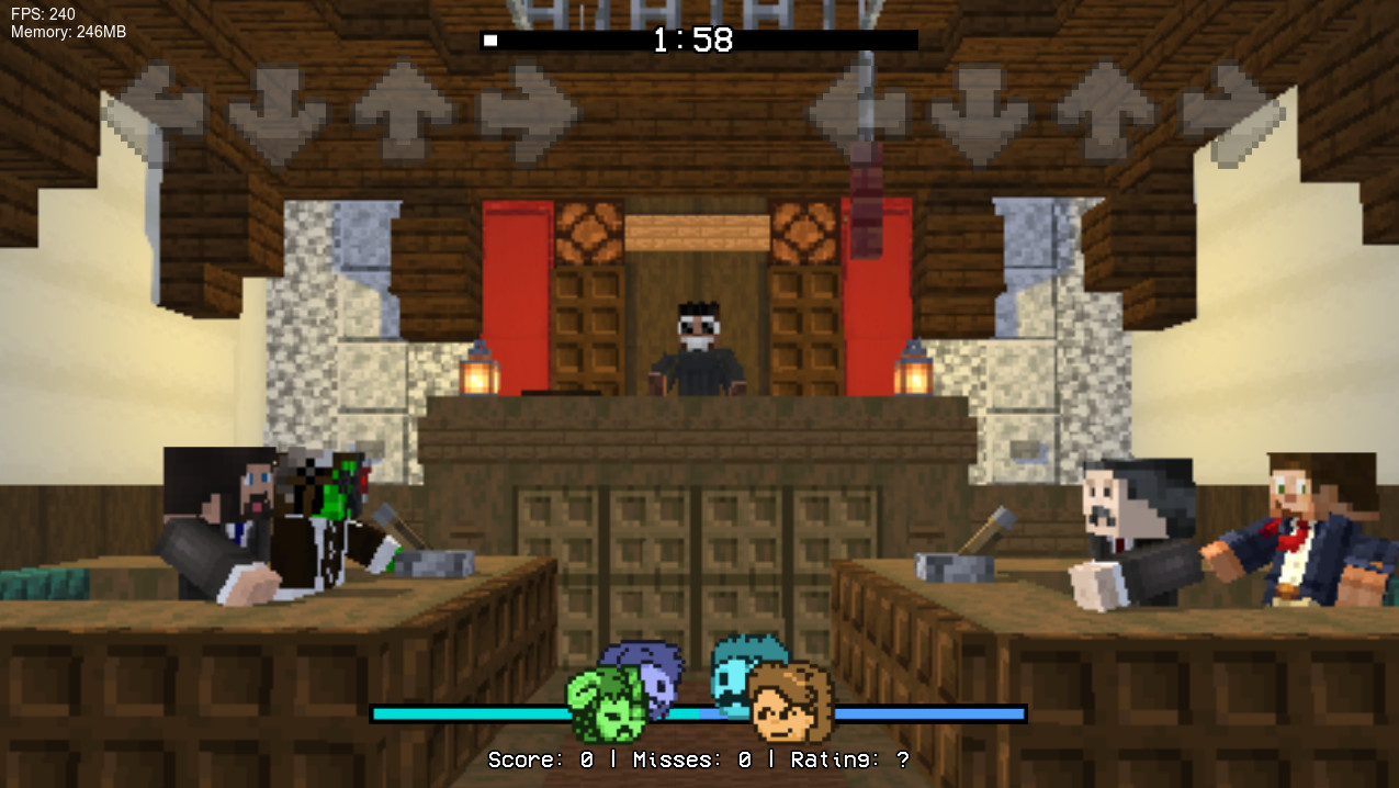 Hermitcraft Mod (DEMO) Mod for Friday Night Funkin' | FNF Mods