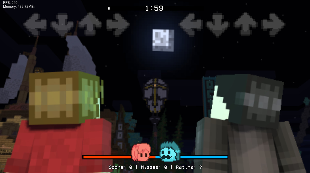 Hermitcraft Mod (DEMO) Mod for Friday Night Funkin' | FNF Mods