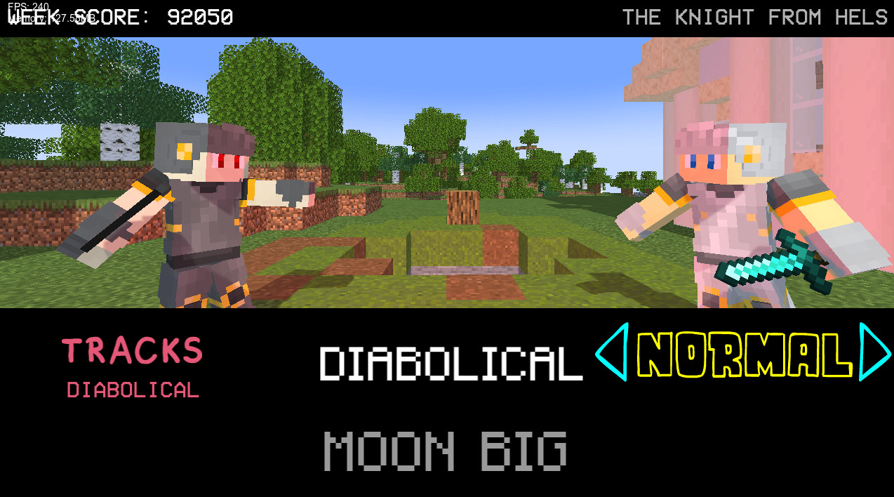 Hermitcraft Mod (DEMO) Mod for Friday Night Funkin' | FNF Mods