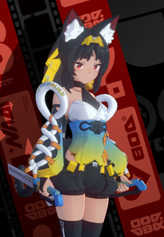 Brand Rep Nekomata Mod for Zenless Zone Zero | ZZZ Mods