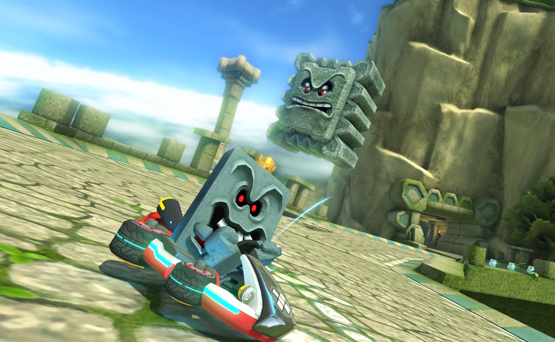 Whomp King Mod for Mario Kart 8 Deluxe | MK8D Mods