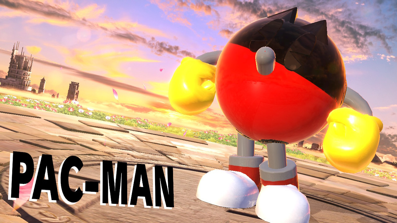 Bomb Pac-Man Mod for Super Smash Bros. Ultimate | SSBU Mods