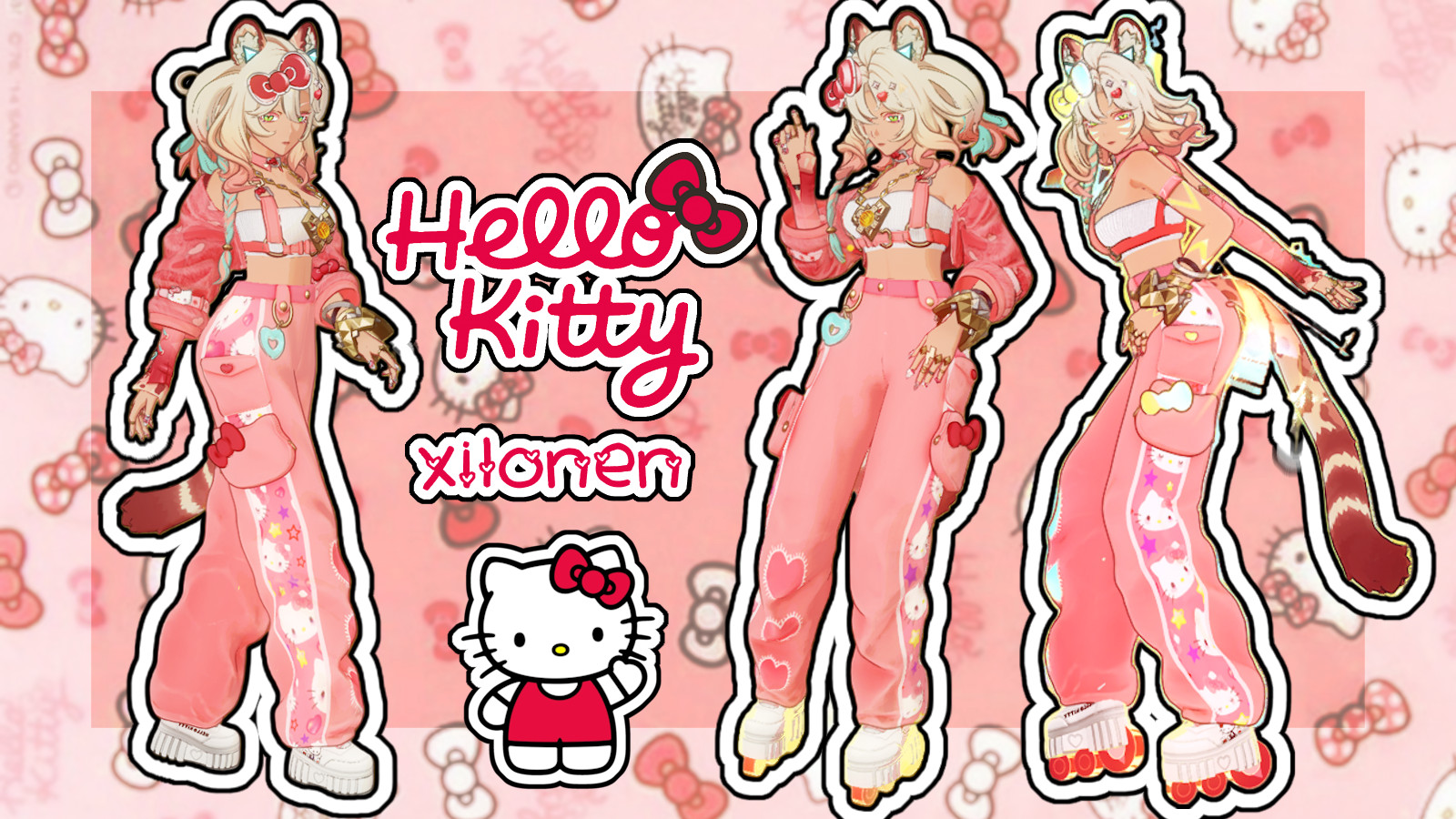 hello kitty xilonen Mod for Genshin Impact | GI Mods