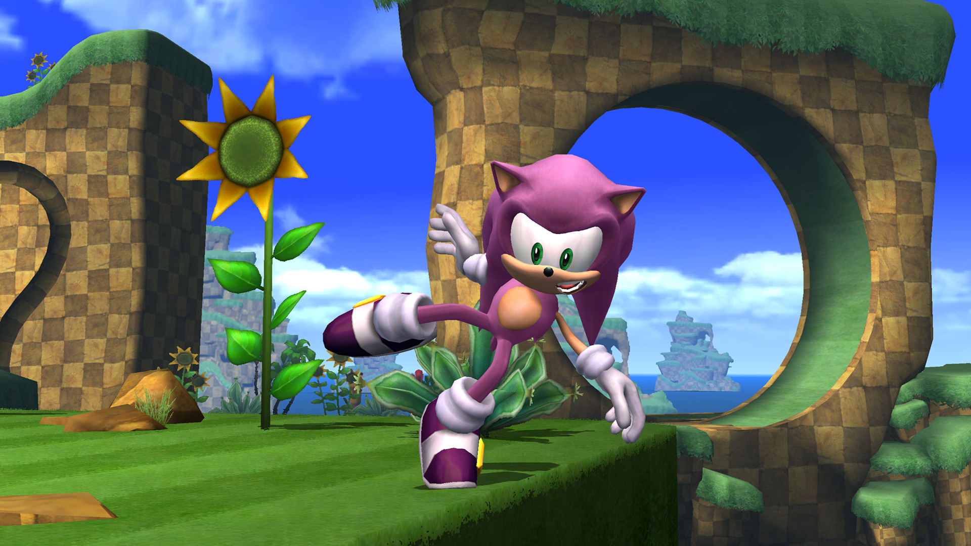 Pink Brawlified Smash 2 Sonic (v2) Mod for Super Smash Bros. Brawl ...