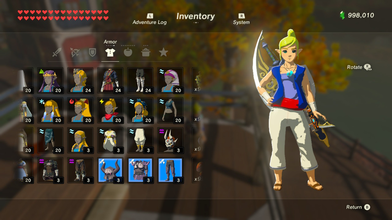 Competition outfits for Zelda's Ballad (Switch) Mod for The Legend of ...