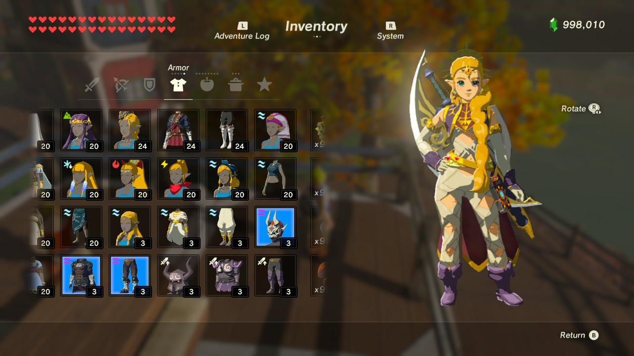 Competition outfits for Zelda's Ballad (Switch) Mod for The Legend of ...