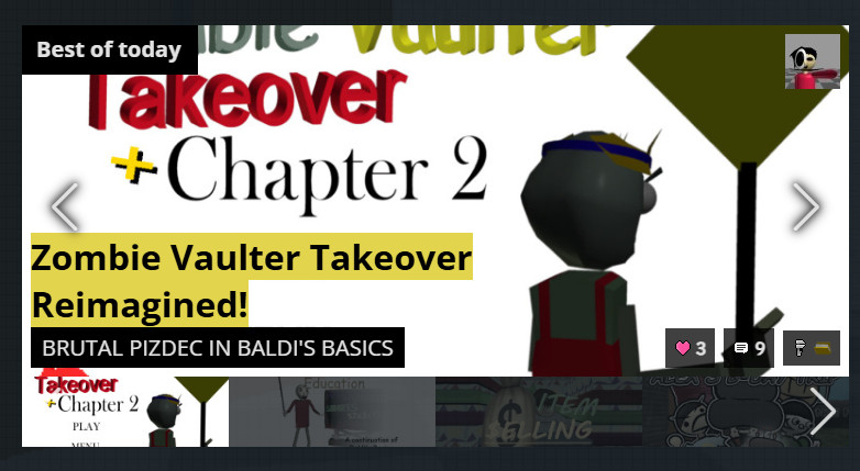 Zombie Vaulter Takeover Reimagined! Mod for Baldi's Basics | Baldi Mods