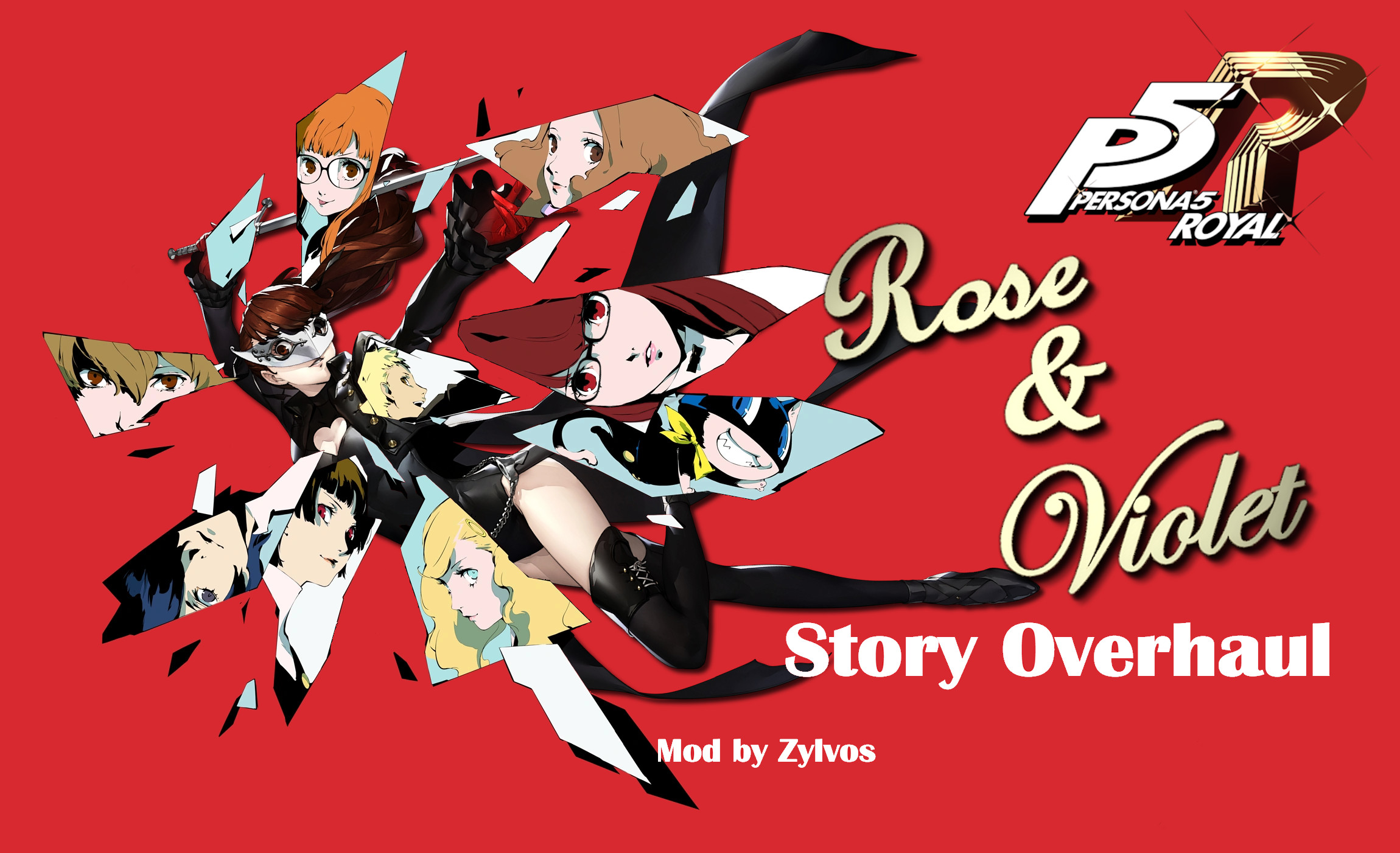 P5R : Rose & Violet - Story Overhaul Mod for Persona 5 Royal (PC) | P5R (PC) Mods