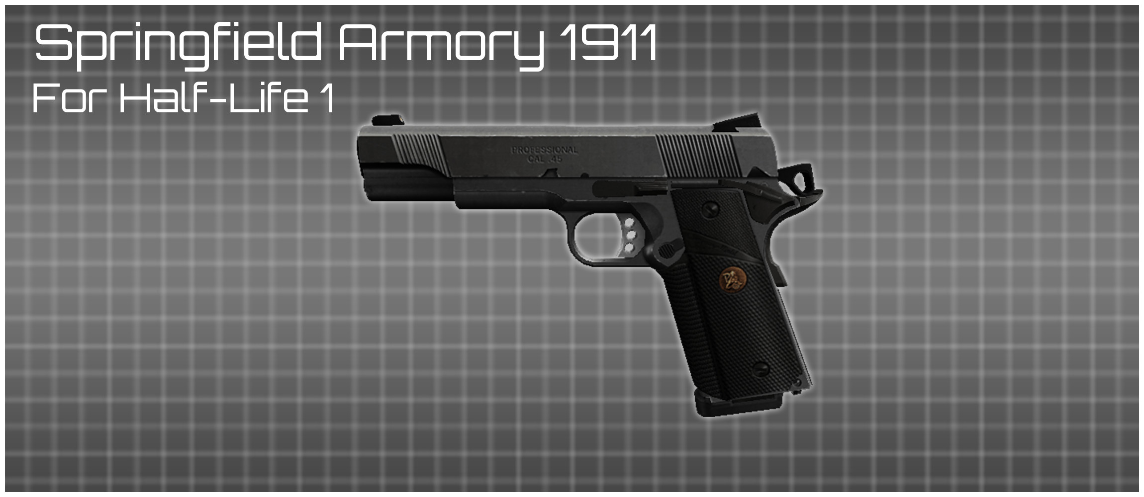Springfield Armory 1911 for Half-Life 1 Mod for Half-Life | HL Mods
