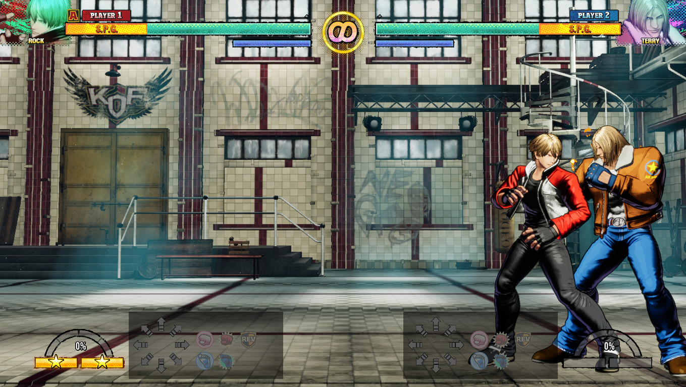 KOF XV-Inspired Training Stage for CotW Mod for Fatal Fury: City of the ...