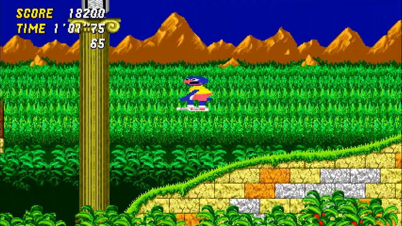 Grover The Monster Mod for Sonic The Hedgehog 2 Absolute | S2A Mods