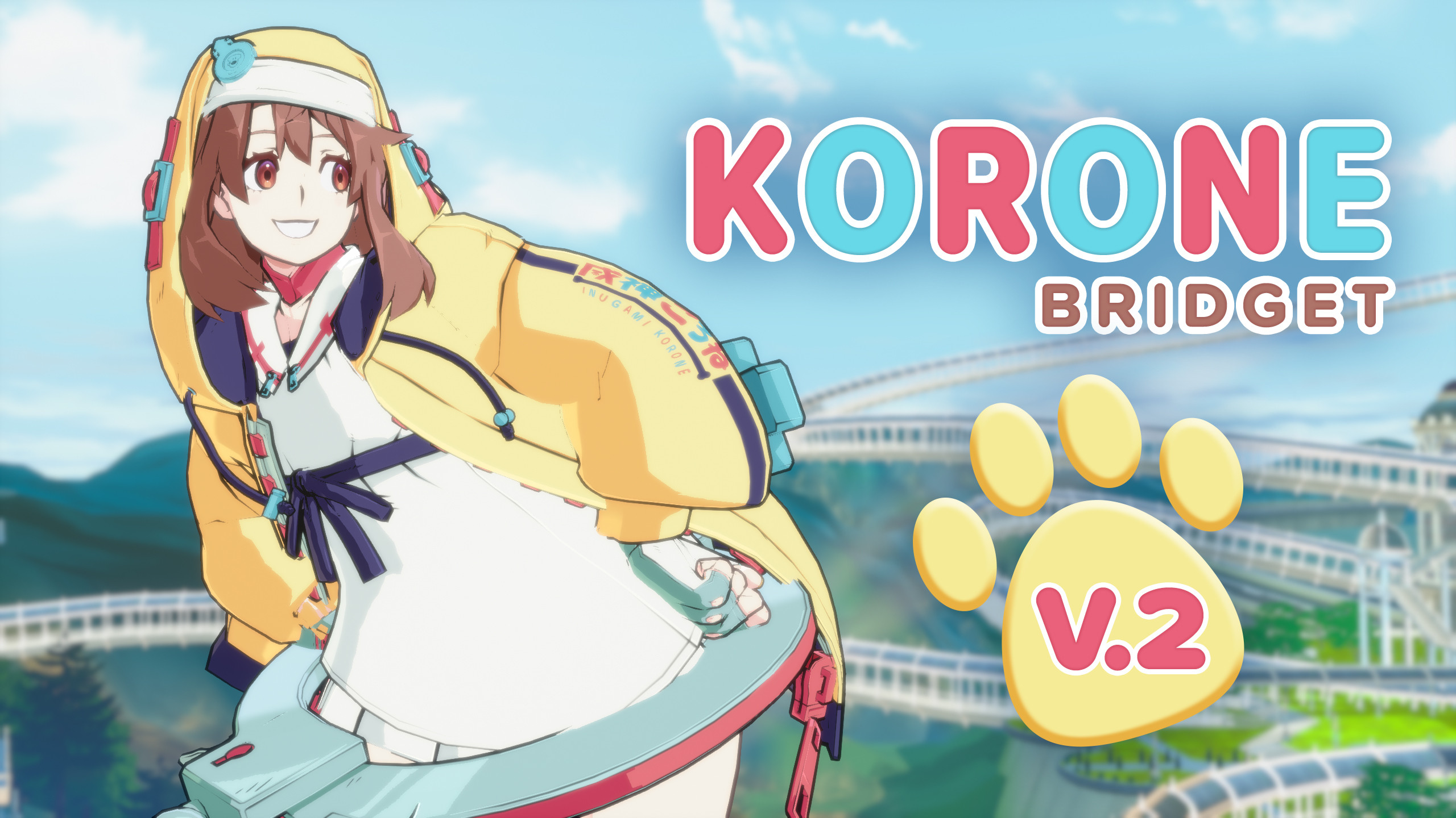 Korone Bridget (HoloLive) Mod for GUILTY GEAR -STRIVE- | GGST Mods