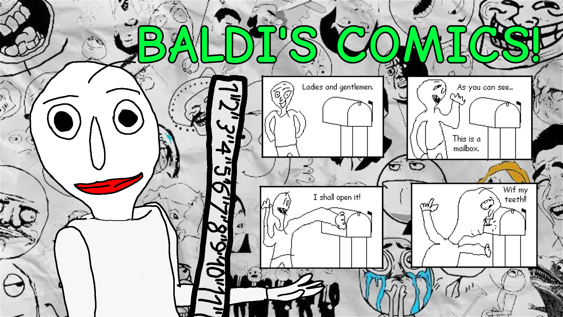 (0.11.X) Baldi's Basics Plus: Rage Comics Edition Mod for Baldi's ...