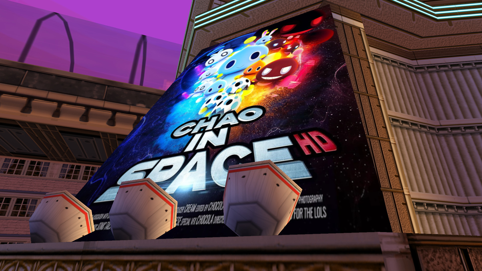 History of Chao in Space Posters Mod for Sonic Adventure DX | SADX Mods