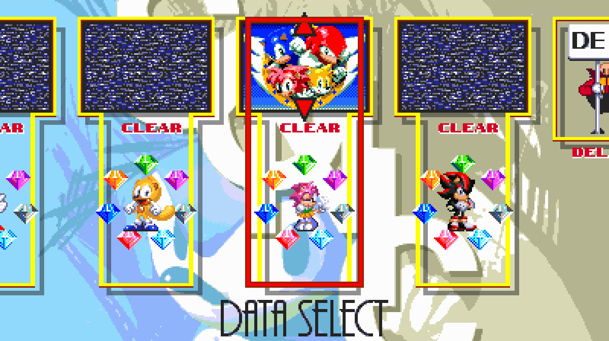 Data Select Options Mod for Sonic 3 A.I.R. | S3AIR Mods