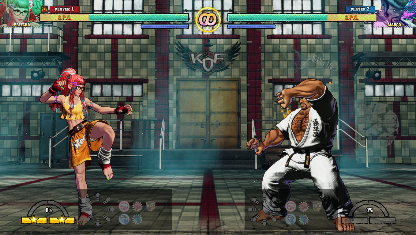 KOF XV-Inspired Training Stage for CotW Mod for Fatal Fury: City of the ...