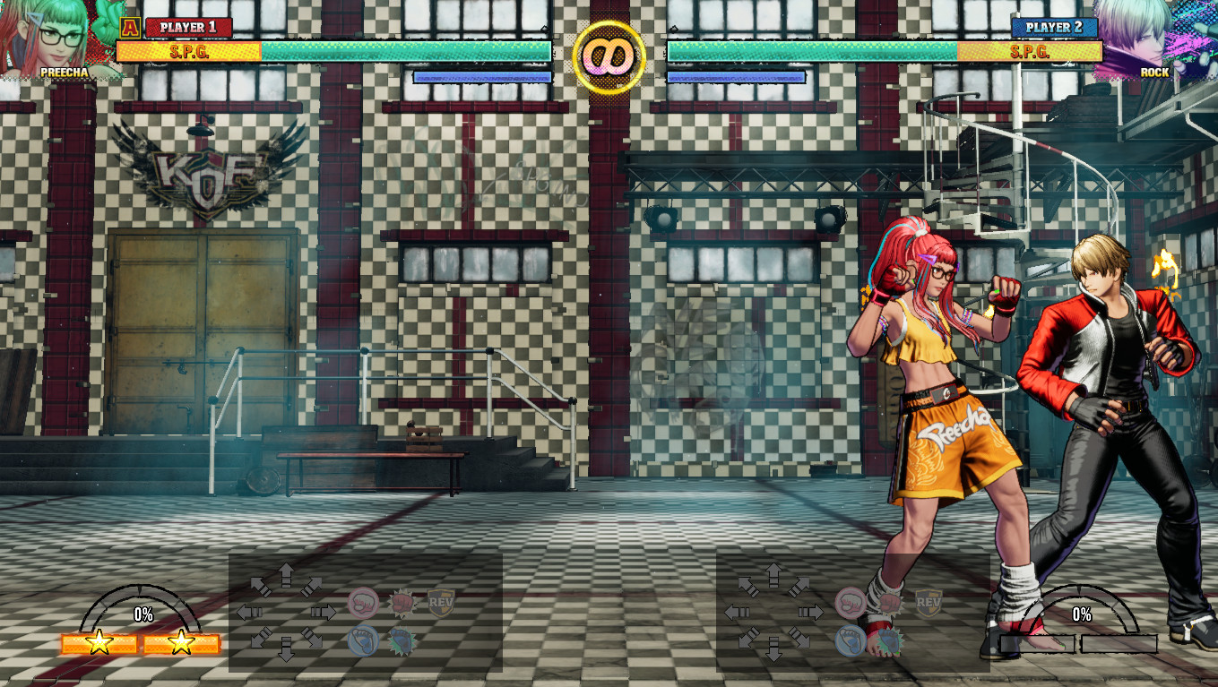 KOF XV-Inspired Training Stage for CotW Mod for Fatal Fury: City of the ...