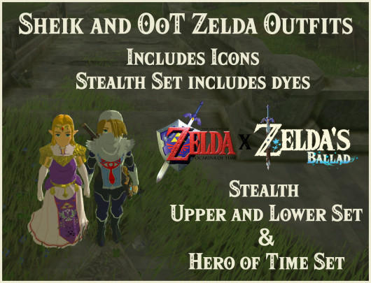 Sheik Outfit Zelda's Ballad (Switch) Mod for The Legend of Zelda ...