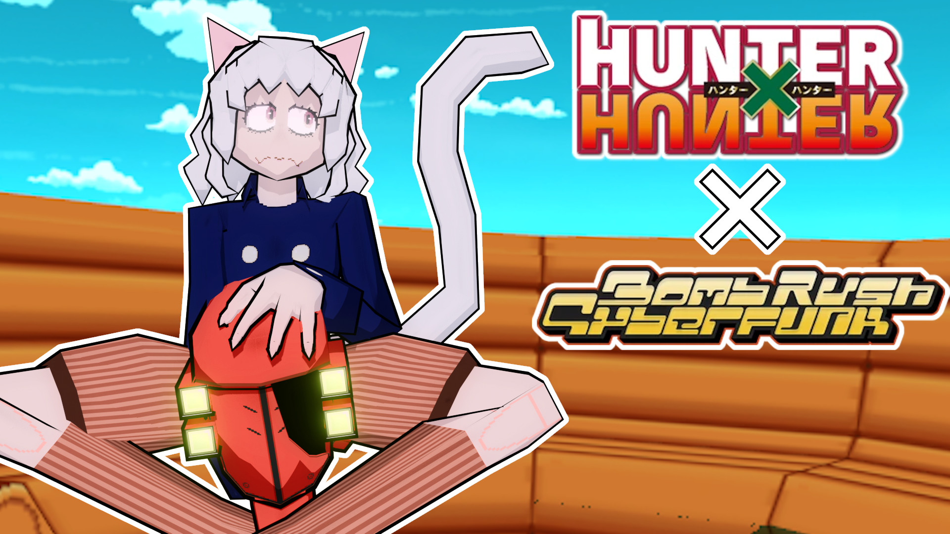 NEFERPITOU [HUNTER x HUNTER] Mod for Bomb Rush Cyberfunk | BRC Mods