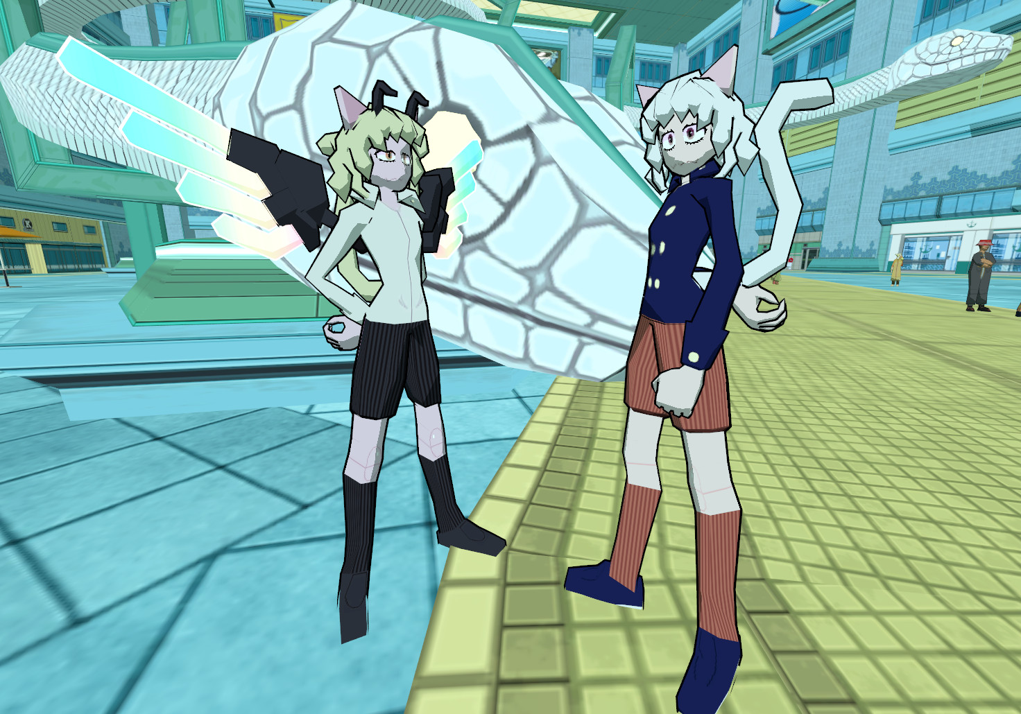 NEFERPITOU [HUNTER x HUNTER] Mod for Bomb Rush Cyberfunk | BRC Mods