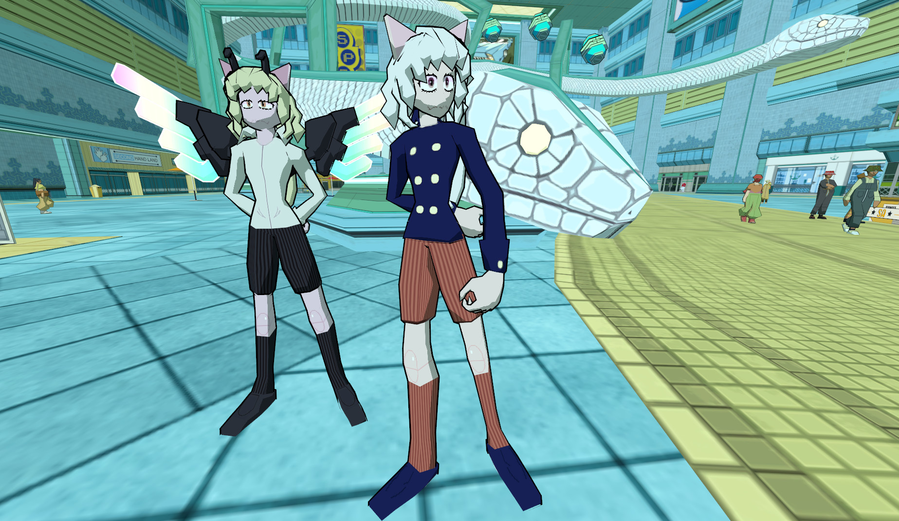 NEFERPITOU [HUNTER x HUNTER] Mod for Bomb Rush Cyberfunk | BRC Mods