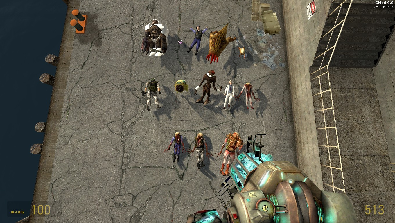 Half Life 1 Spawn Menu Mod for Garry's Mod 9 | GMod 9 Mods