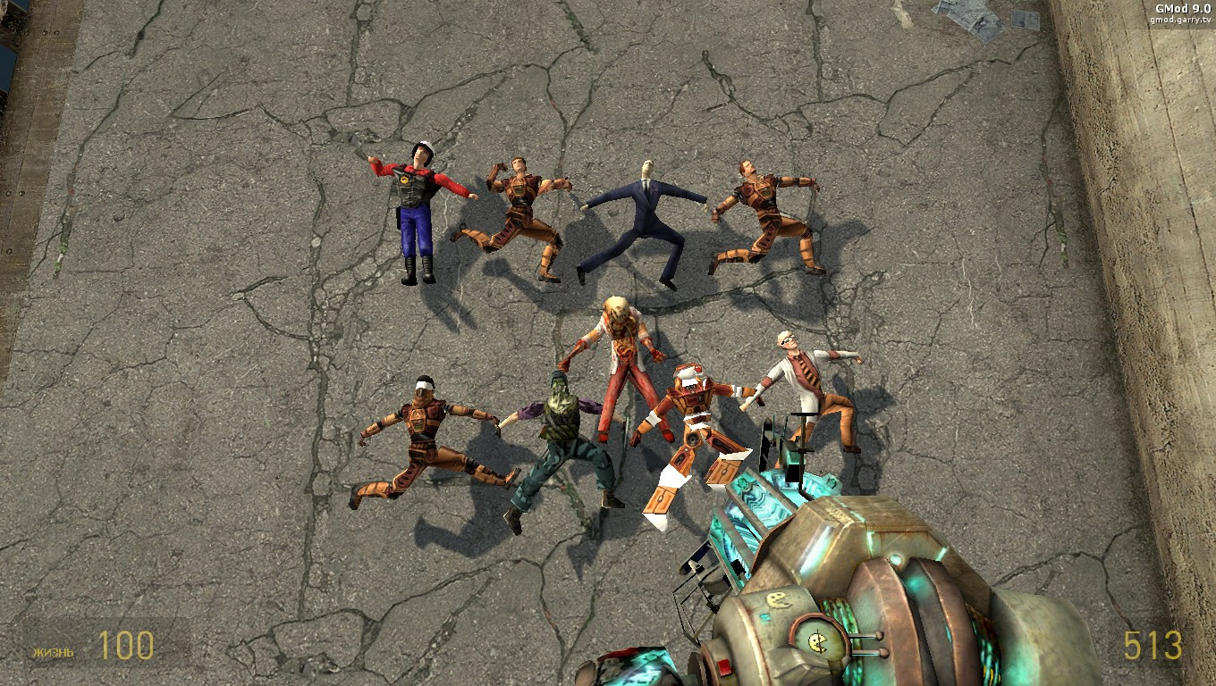 Half Life 1 Spawn Menu Mod for Garry's Mod 9 | GMod 9 Mods