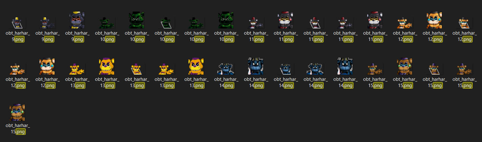 Freddy & Foxy GFX Pack (FNAF - CMC+ V8 & 0.9.5) Mod for Super Smash ...