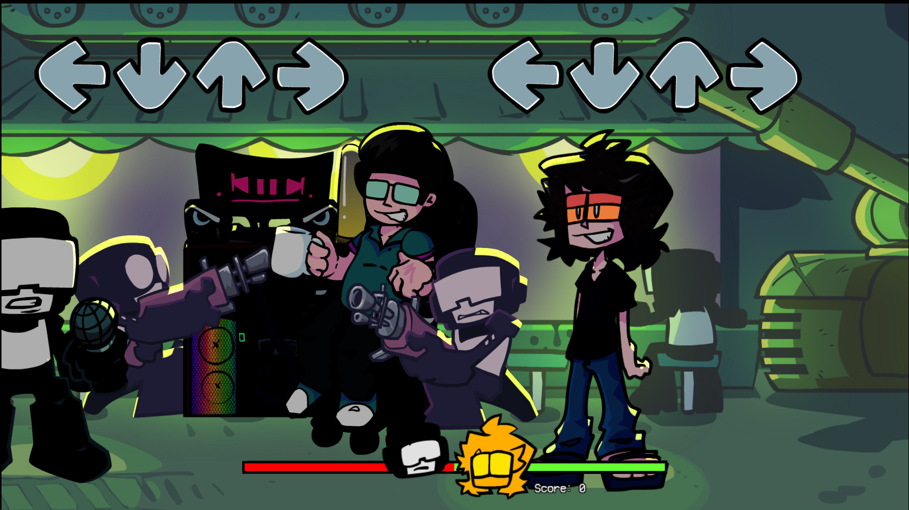 Uperty MIX Mod for Friday Night Funkin' | FNF Mods