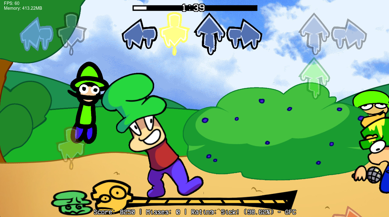 Butter Bambis Revenge (& friends!) Mod for Friday Night Funkin' | FNF Mods