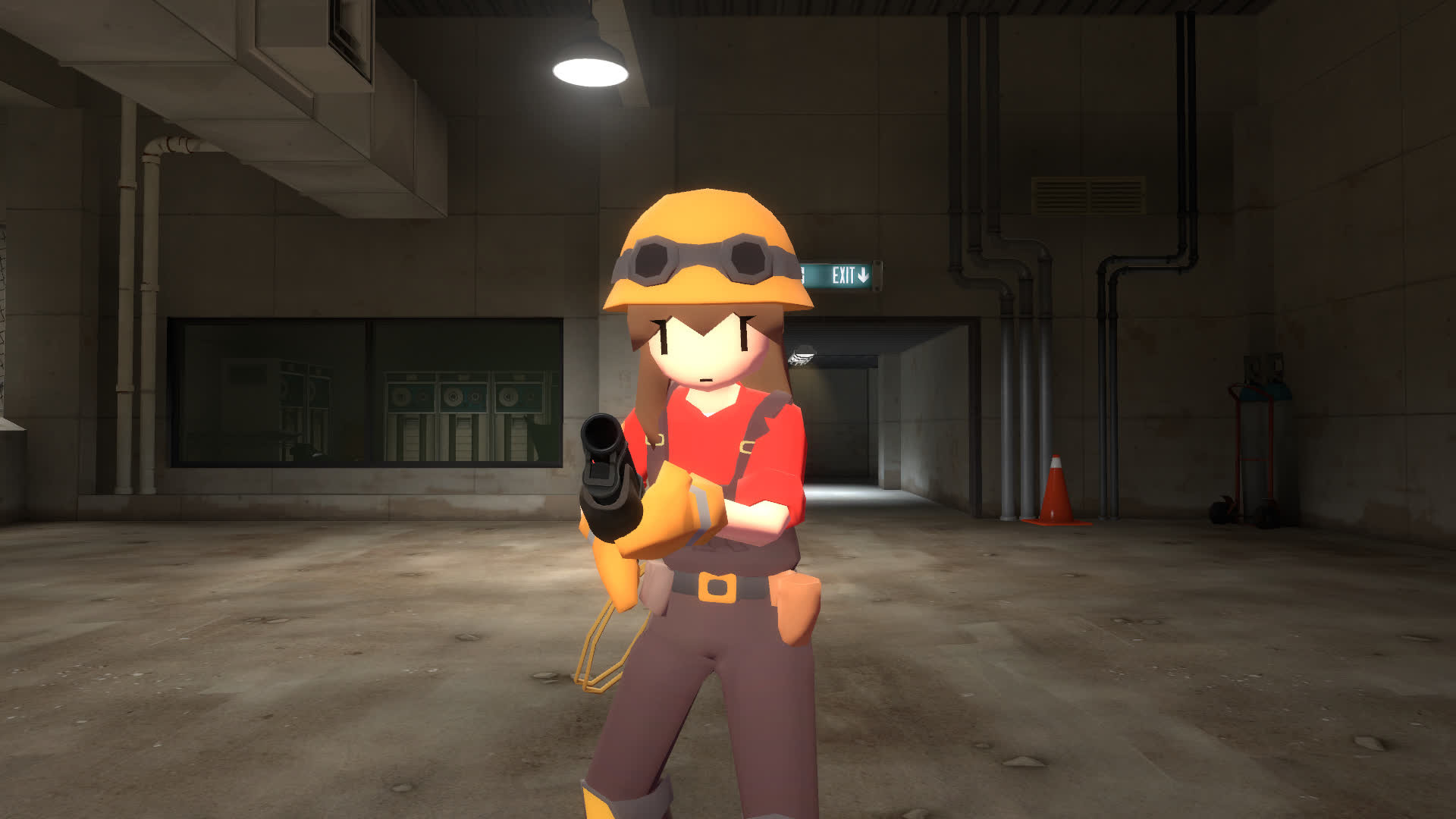Bell | Fem-Engie (Casual) Mod for Team Fortress 2 | TF2 Mods