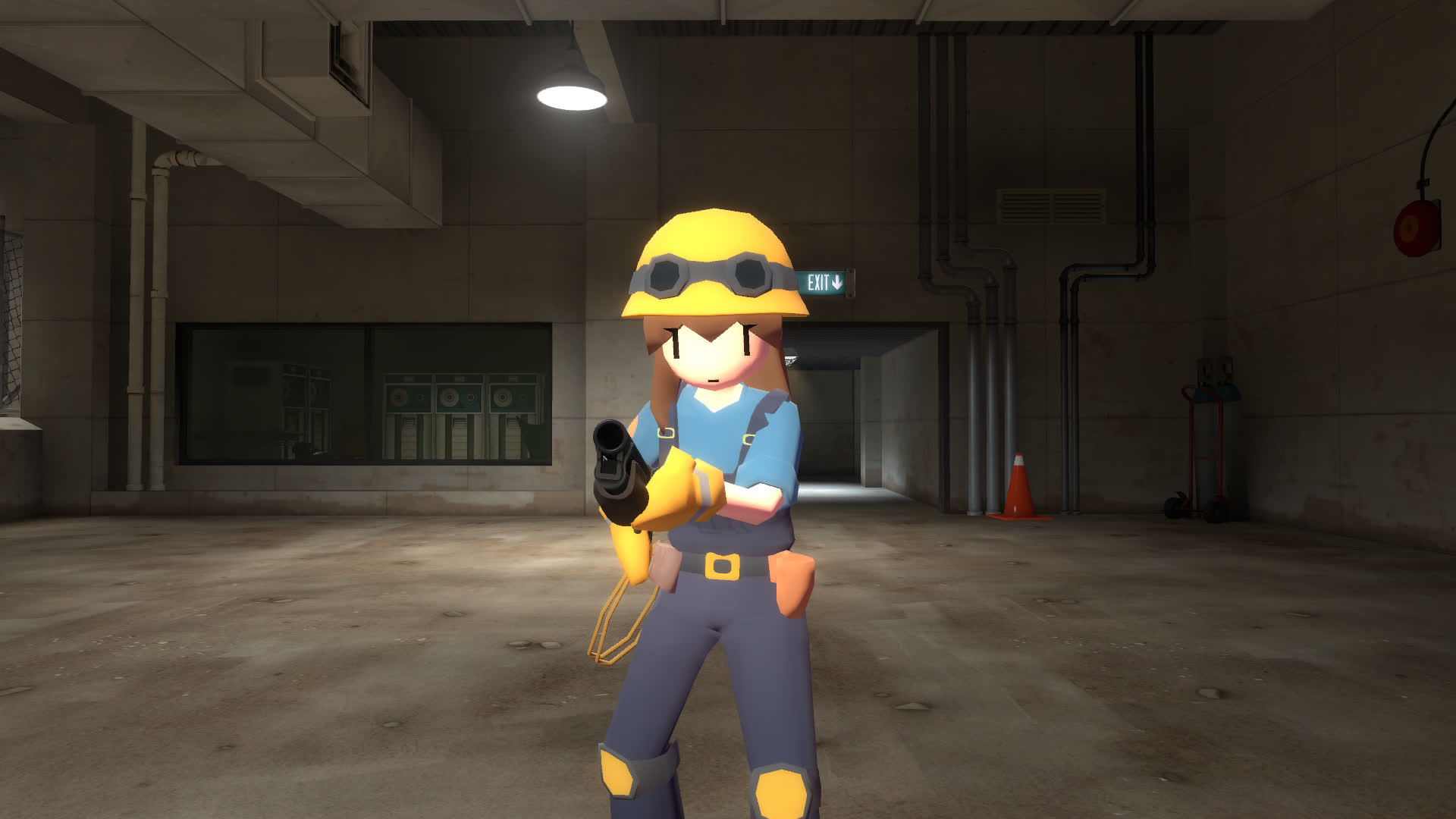 Bell | Fem-Engie (Casual) Mod for Team Fortress 2 | TF2 Mods