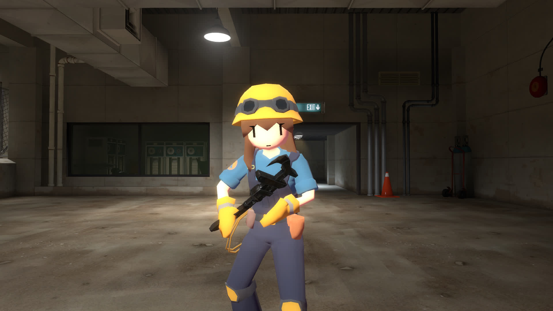 Bell | Fem-Engie (Casual) Mod for Team Fortress 2 | TF2 Mods