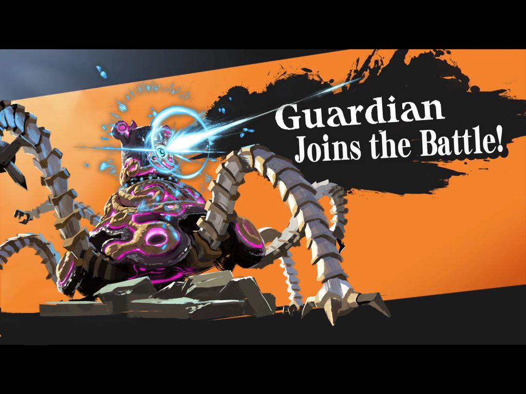 BotW Guardian over ROB Mod for Super Smash Bros. Ultimate | SSBU Mods