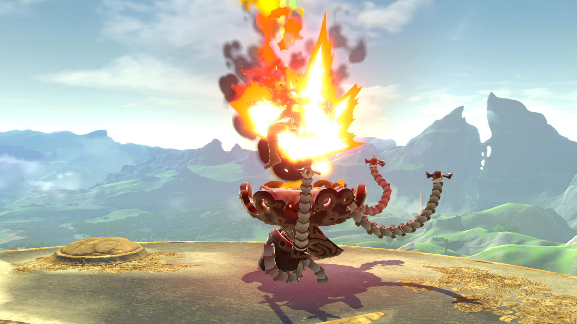 BotW Guardian over ROB Mod for Super Smash Bros. Ultimate | SSBU Mods