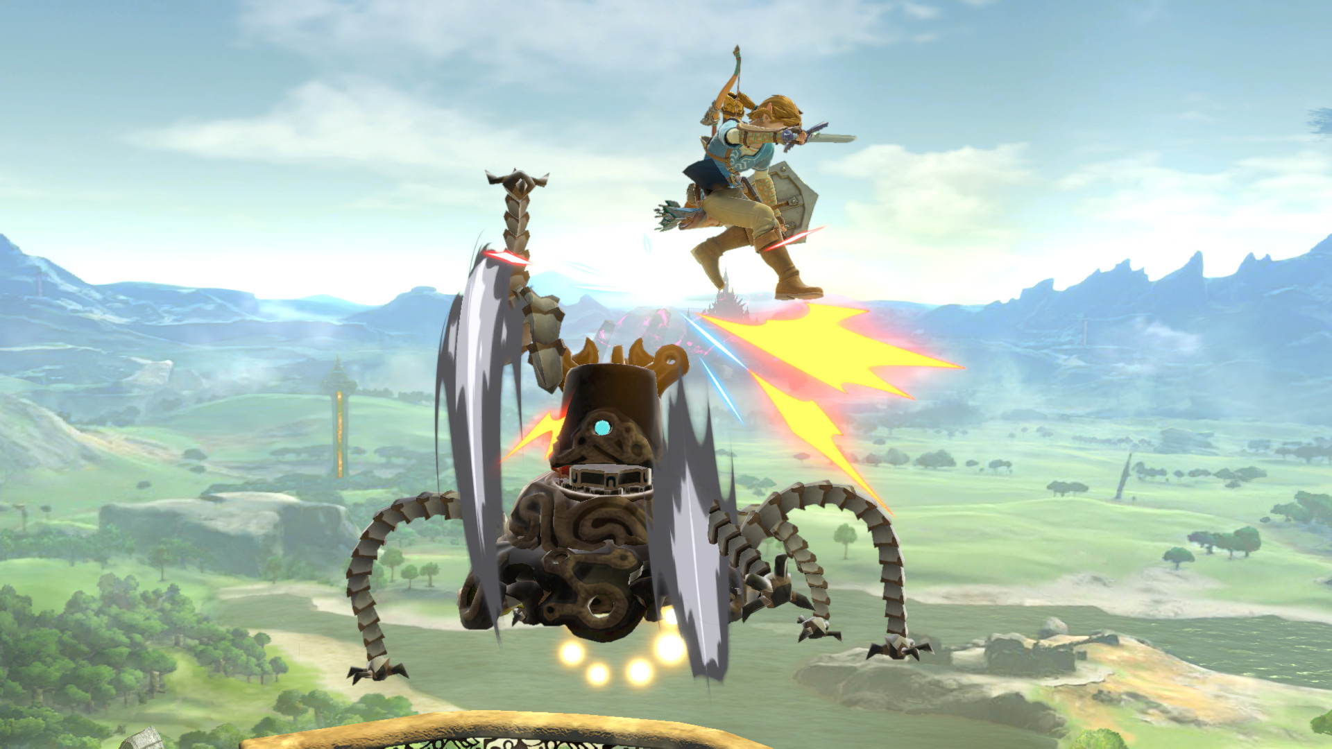 BotW Guardian over ROB Mod for Super Smash Bros. Ultimate | SSBU Mods