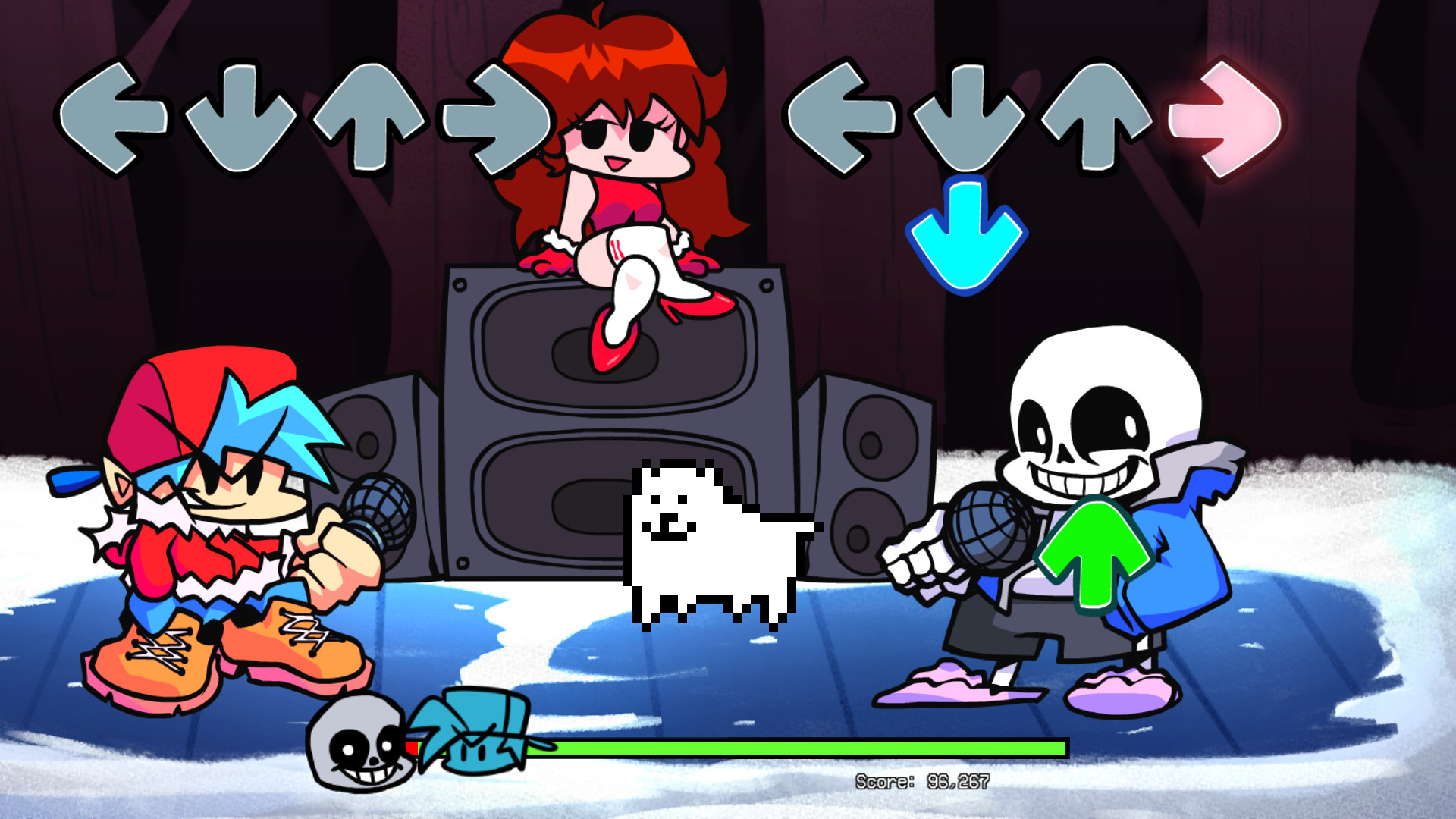 Bones n' Notes (Vs Sans). Mod for Friday Night Funkin' | FNF Mods
