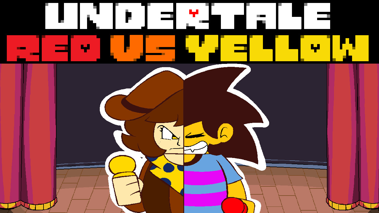 UNDERTALE - RED VS YELLOW Mod for Friday Night Funkin' | FNF Mods
