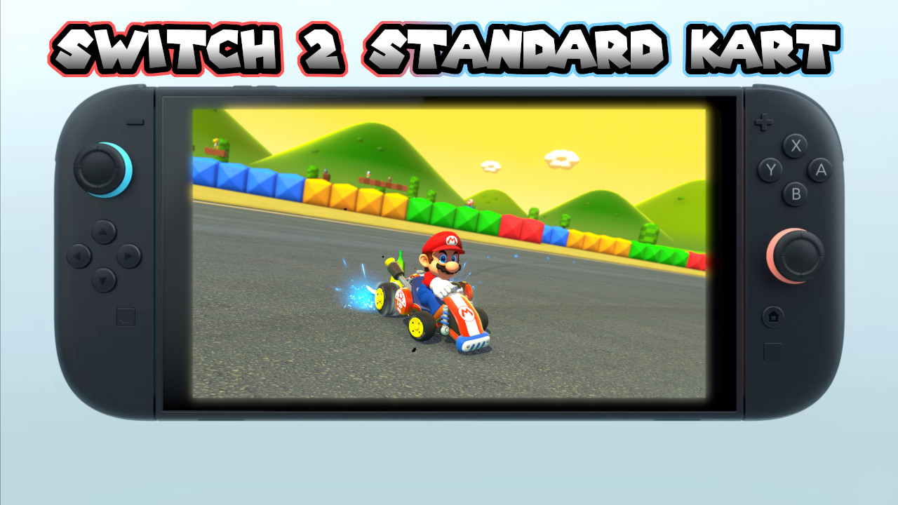 Mario Kart World Standard Kart (custom model) Mod for Mario Kart 8 ...