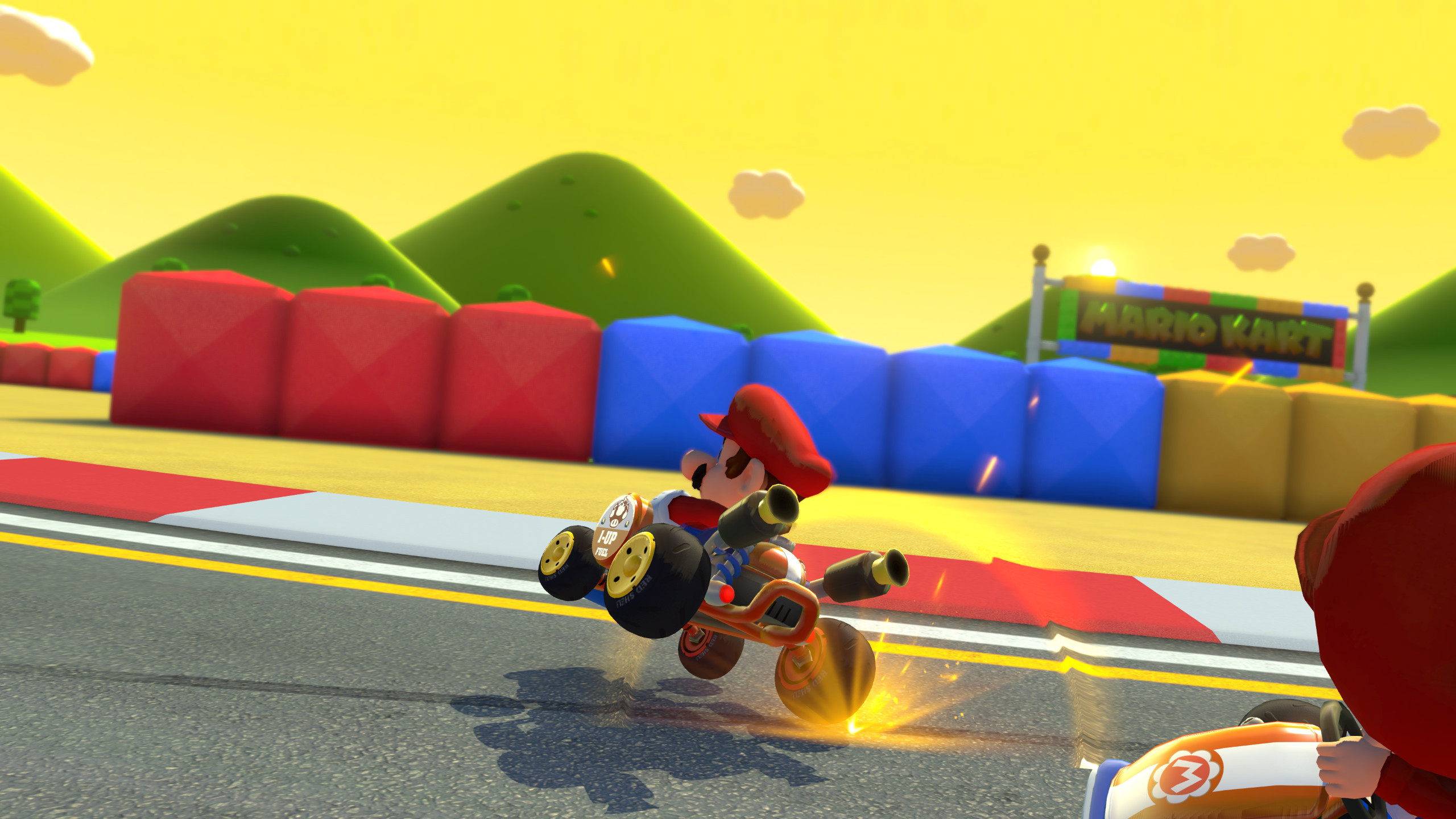 Mario Kart World Standard Kart (custom model) Mod for Mario Kart 8 ...