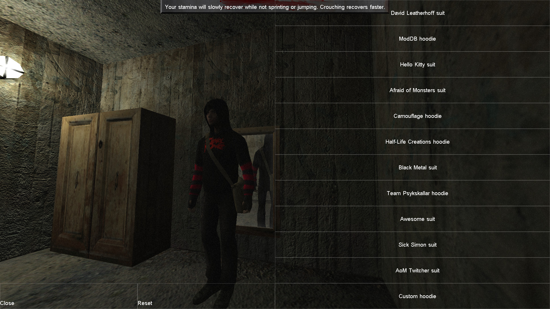 scene simon costume Mod for Cry of Fear | CoF Mods