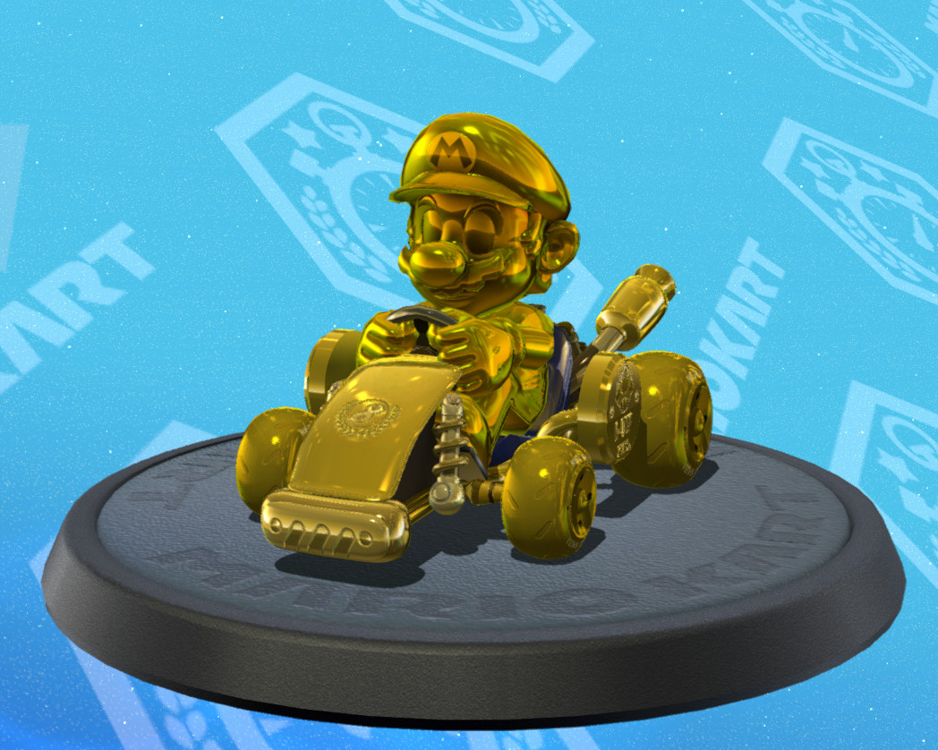Mario Kart World Standard Kart (custom model) Mod for Mario Kart 8 ...