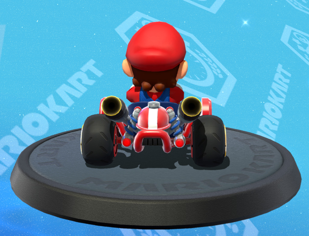 Mario Kart World Standard Kart (custom model) Mod for Mario Kart 8 ...