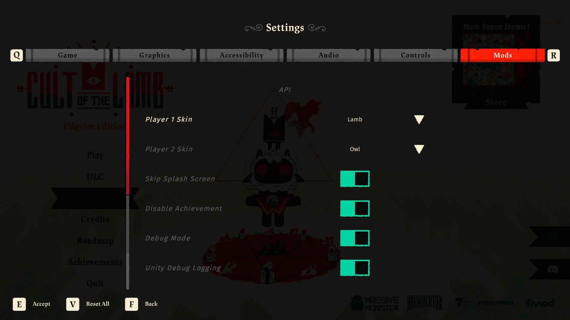COTL API Mod for Cult Of The Lamb | COTL Mods