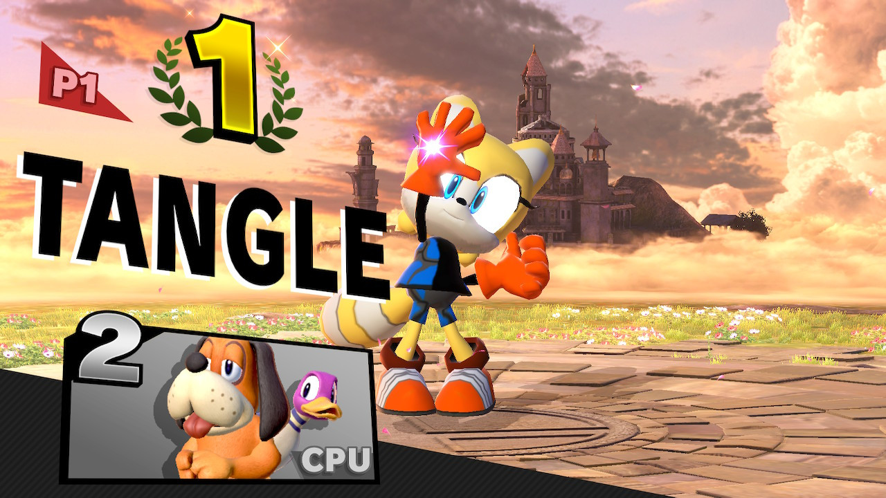 Pyro Tangles victory animations by ArxMax987 Mod for Super Smash Bros ...