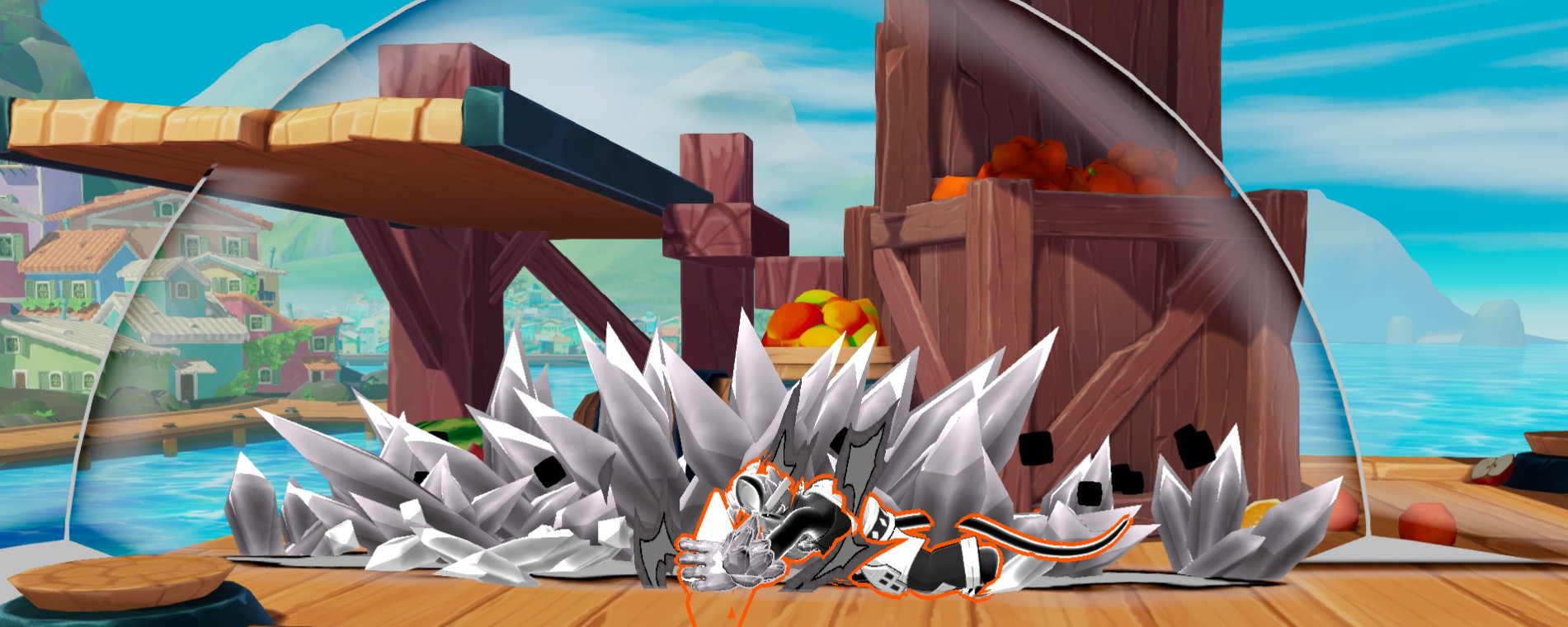 Black and White EVO Olympia Mod for Rivals of Aether II | ROA2 Mods