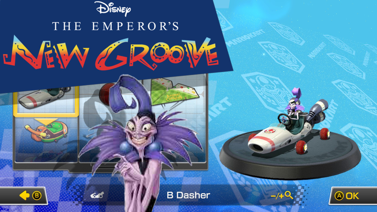 Yzma - Emperor's New Groove Mod for Mario Kart 8 Deluxe | MK8D Mods