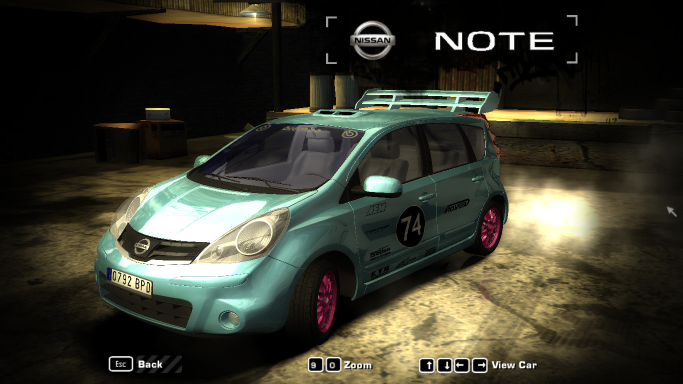 Nissan Note (add-on) Mod for Need for Speed: Most Wanted (2005) | NFS ...
